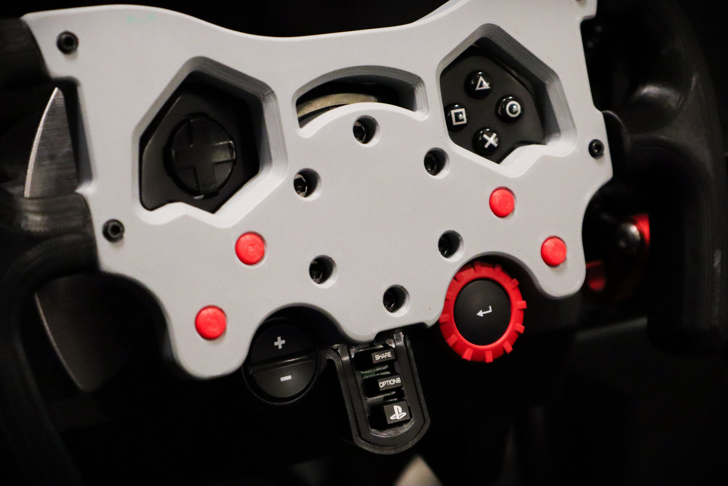 F1 Style Racing Wheel Mod Kit for Logitech G29/G920/G923 [Working butt ...