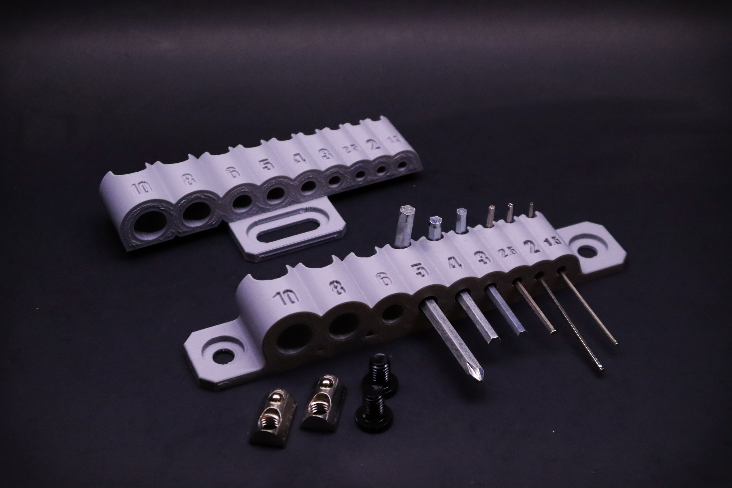 Metric Hex Key Holders for Sim Racing 8020 Aluminum Profile Rig | Sim ...