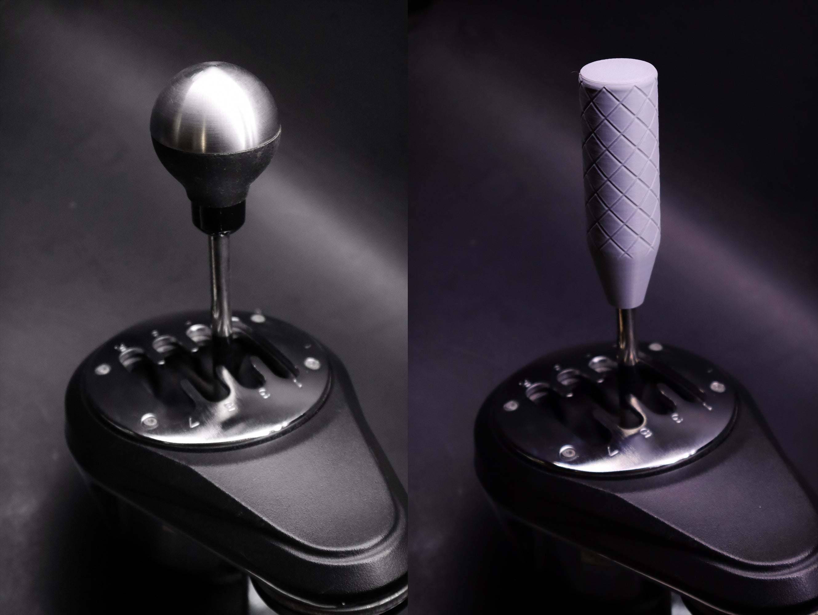 Knurled Shift Knob for Thrustmaster TH8A (M10x1.25 Threaded) | Sim Rac ...
