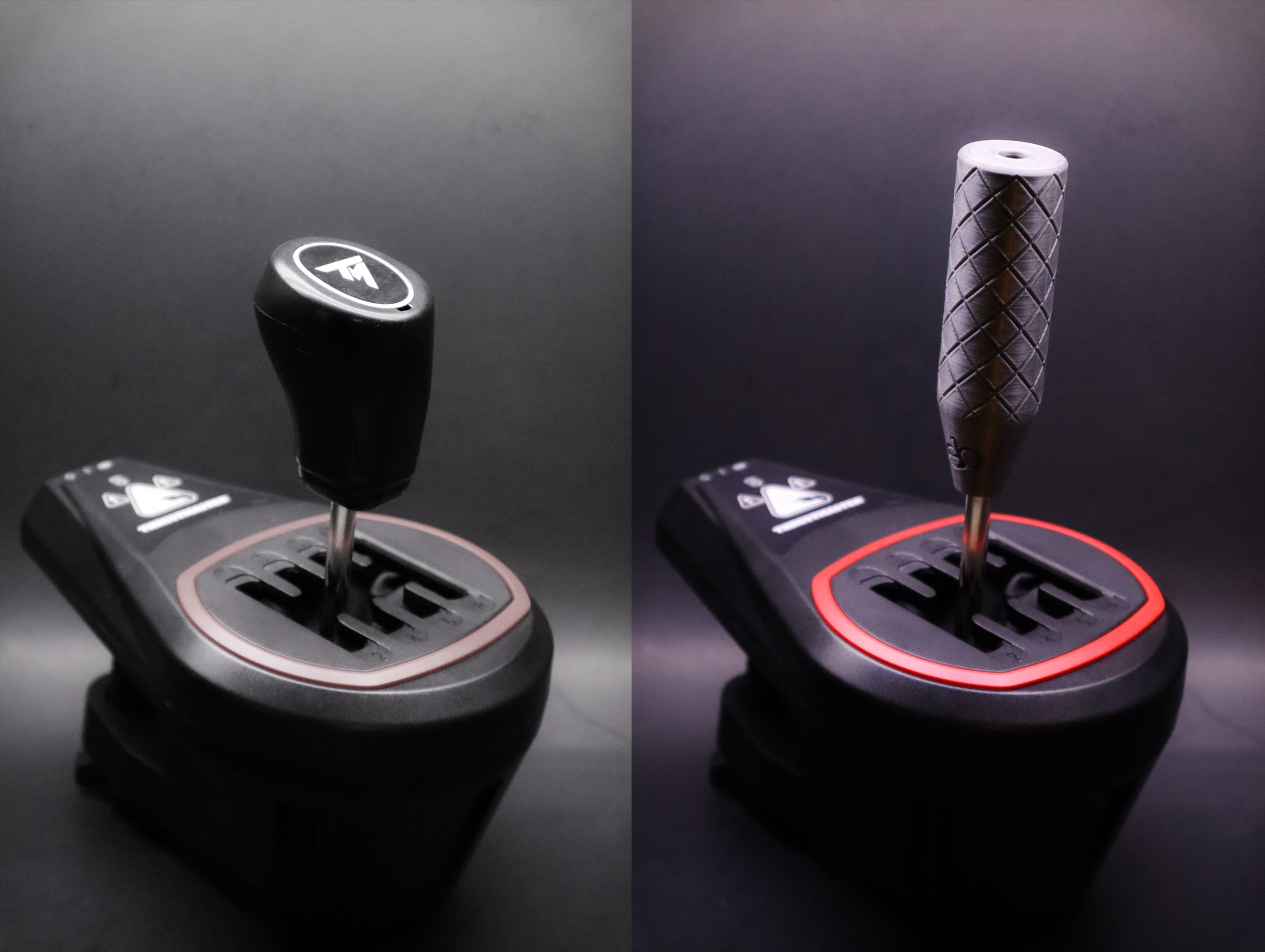 Knurled Shift Knob for Thrustmaster TH8S | Sim Racing Accessories and ...
