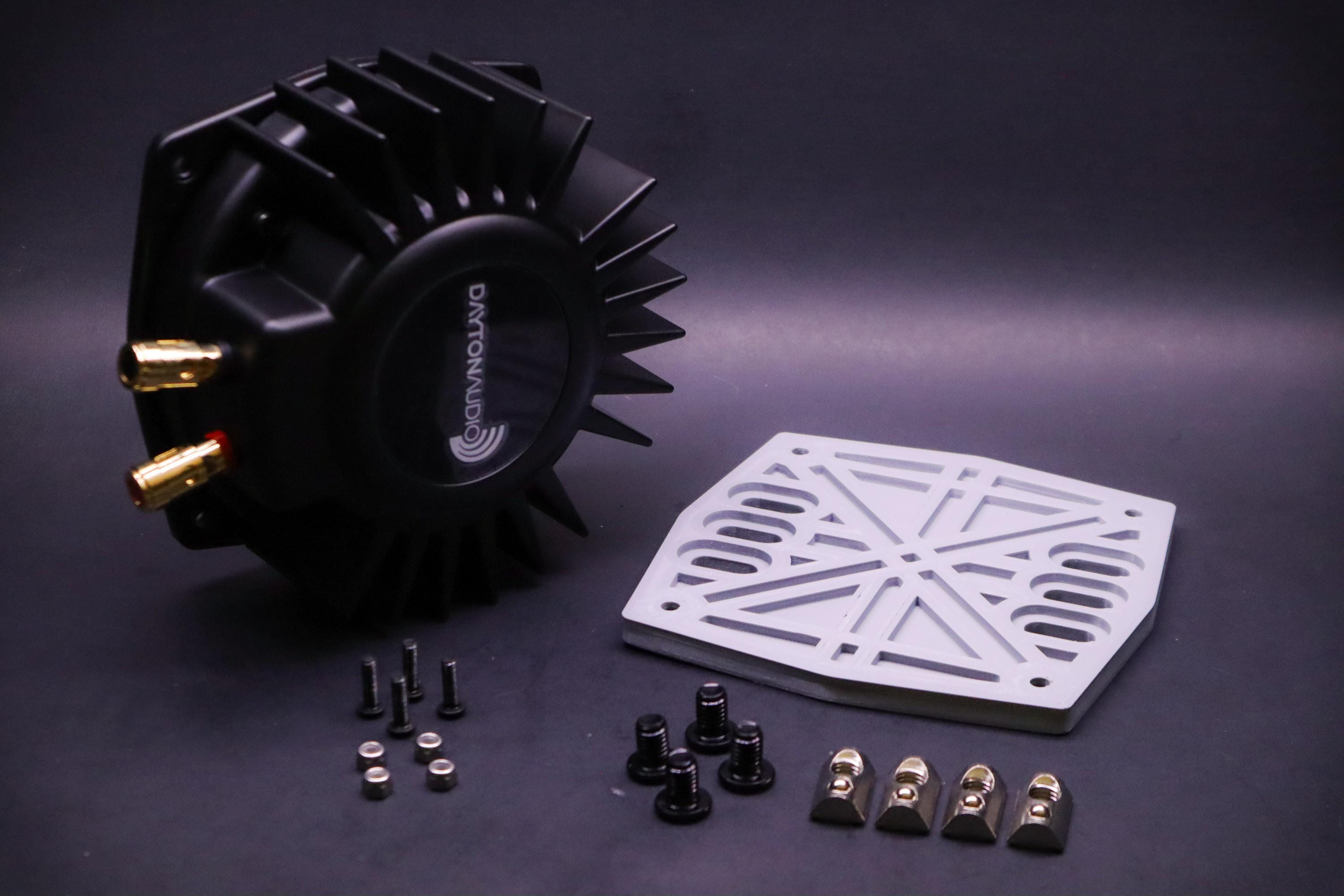 Bass Shaker Mount [Dayton Audio BST-1] for SIM Racing Aluminum Profile ...